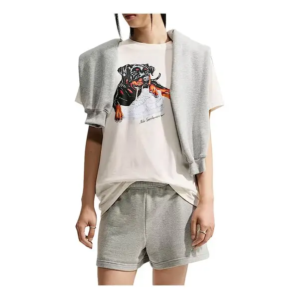 Nike Oversized Graphic T-shirt - Sail