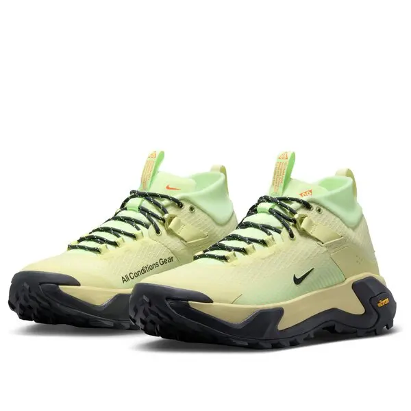 Nike X Zegama Hike Io7854-701 Sneakers - Life Lime/barely Volt/smoke Grey