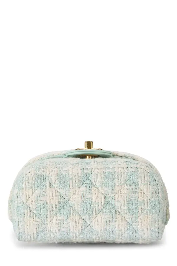 Chanel Quilted Tweed Crush Vanity Case