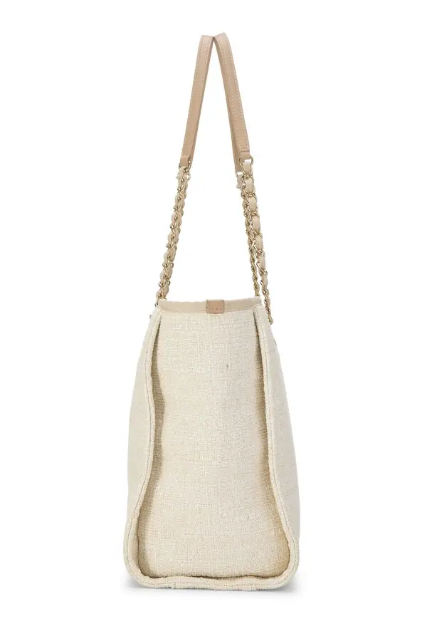 Chanel Deauville Raffia Tote