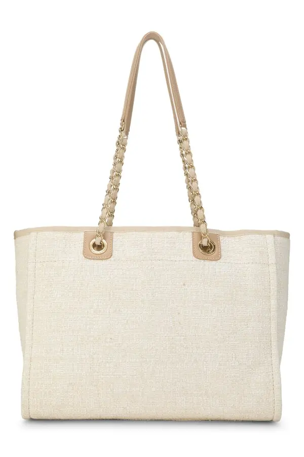 Chanel Deauville Raffia Tote