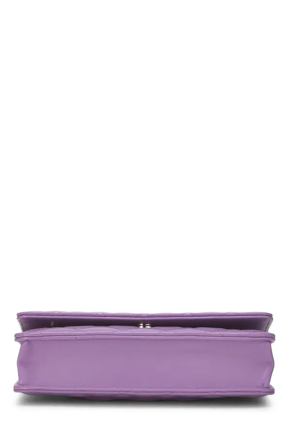 Chanel Lambskin Classic Quilted Wallet On Chain