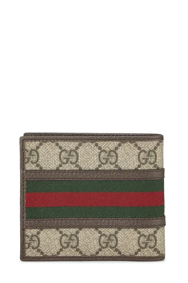 Gucci Gg Supreme Canvas Wallet