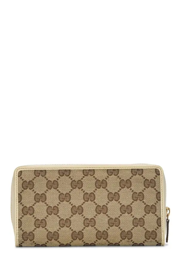 Gucci Original Gg Canvas Zip Around Wallet