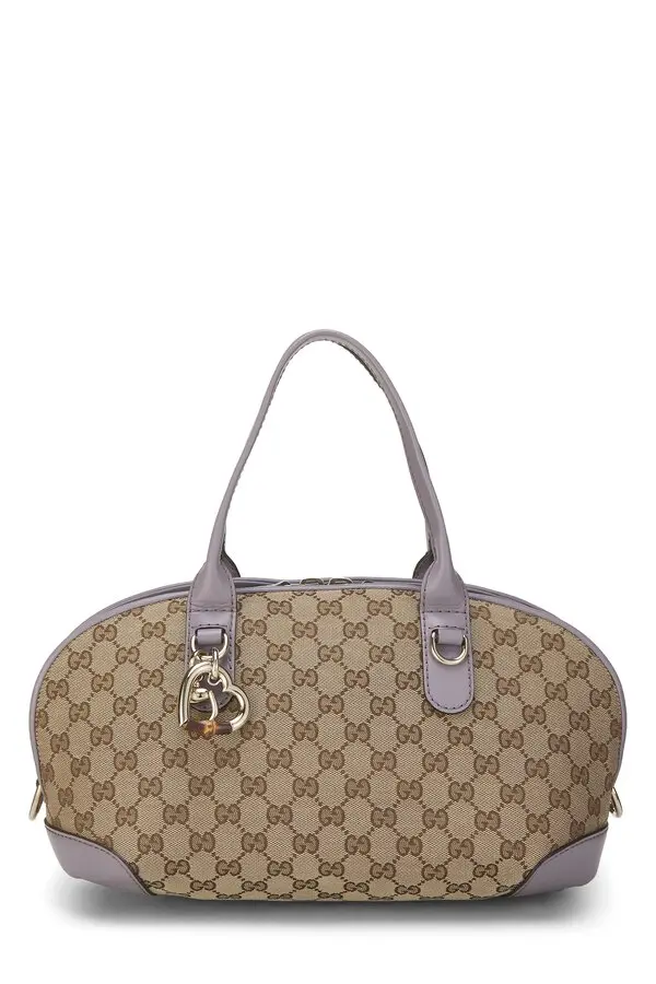 Gucci Original Gg Heart Bit Handbag - Purple