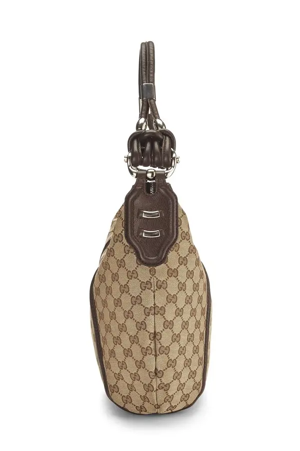 Gucci Original Gg Techno Horsebit Hobo