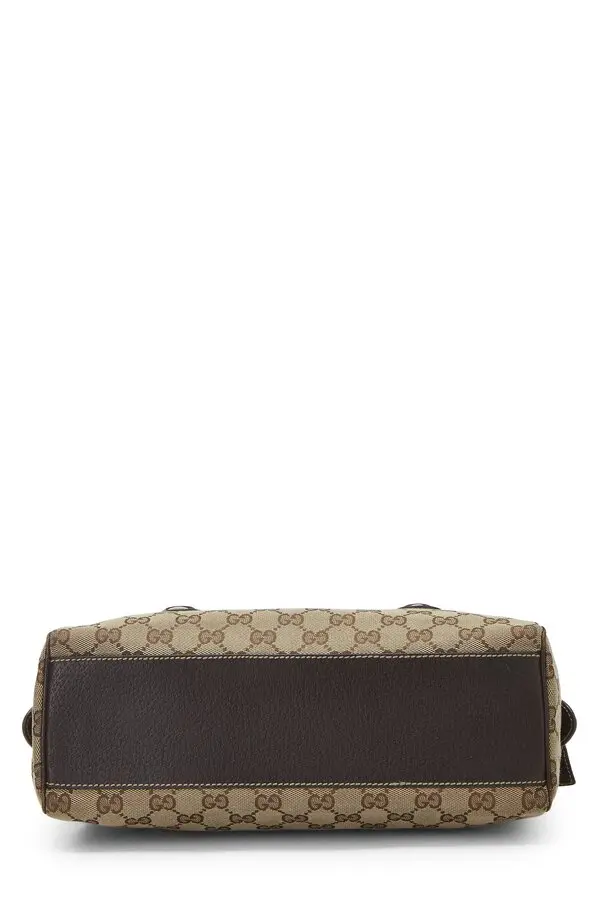 Gucci Original Gg Canvas Charmy Boston Handbag