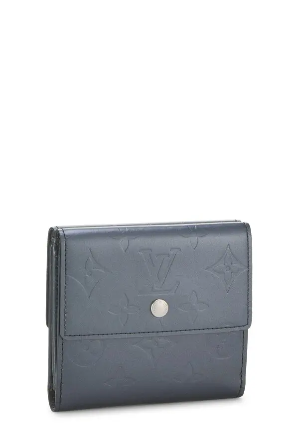 LOUIS VUITTON Vernis Mat Elise Wallet