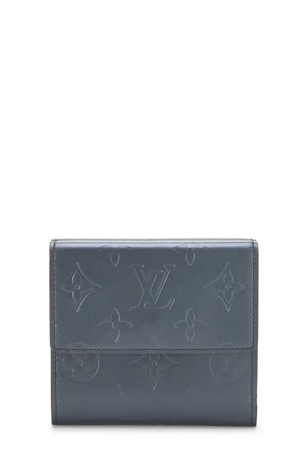 LOUIS VUITTON Vernis Mat Elise Wallet
