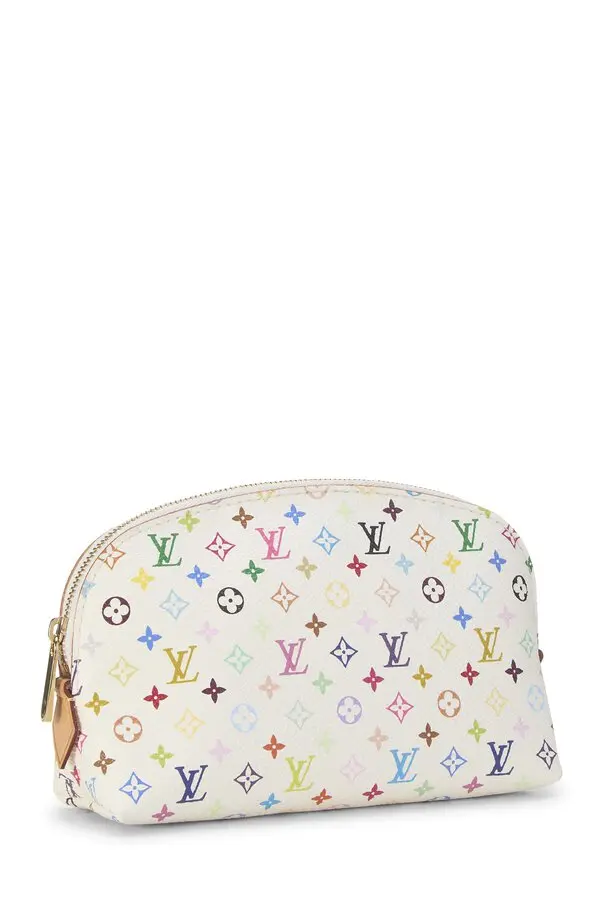 LOUIS VUITTON Takashi Murakami Monogram Multicolore Pochette Cosmetique