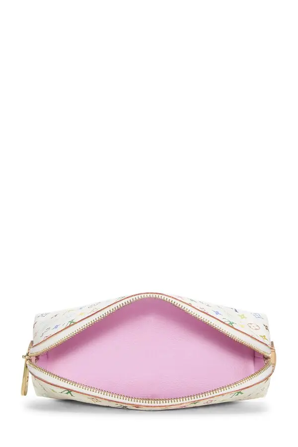 LOUIS VUITTON Takashi Murakami Monogram Multicolore Pochette Cosmetique