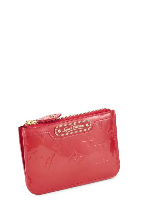 LOUIS VUITTON Vernis Pochette Clefs