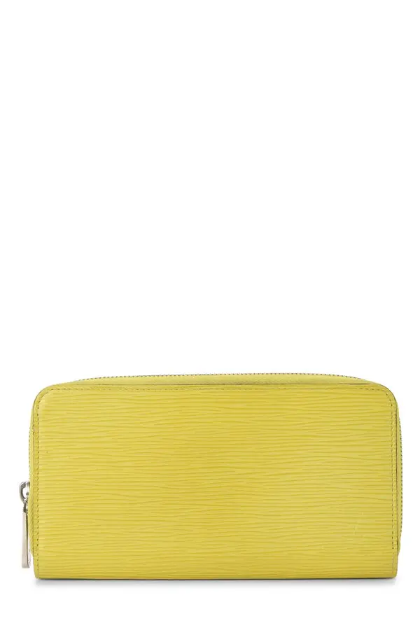 LOUIS VUITTON Epi Zippy - Yellow