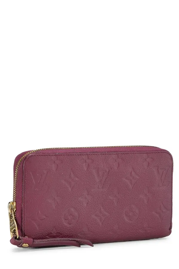 LOUIS VUITTON Monogram Empreinte Zippy Continental Wallet