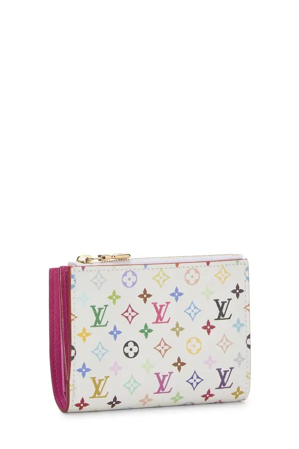 LOUIS VUITTON Takashi Murakami X Monogram Multicolore Lisa Wallet