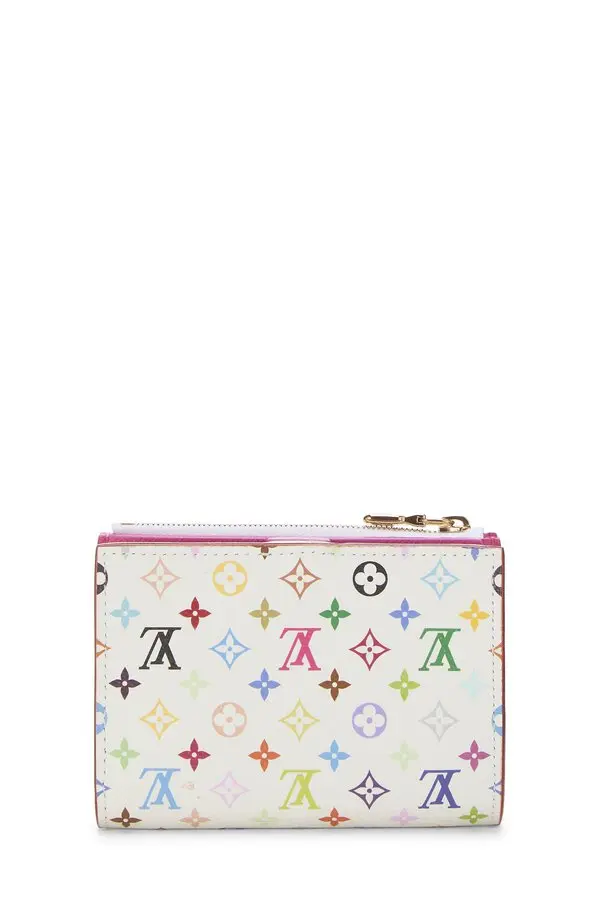 LOUIS VUITTON Takashi Murakami X Monogram Multicolore Lisa Wallet