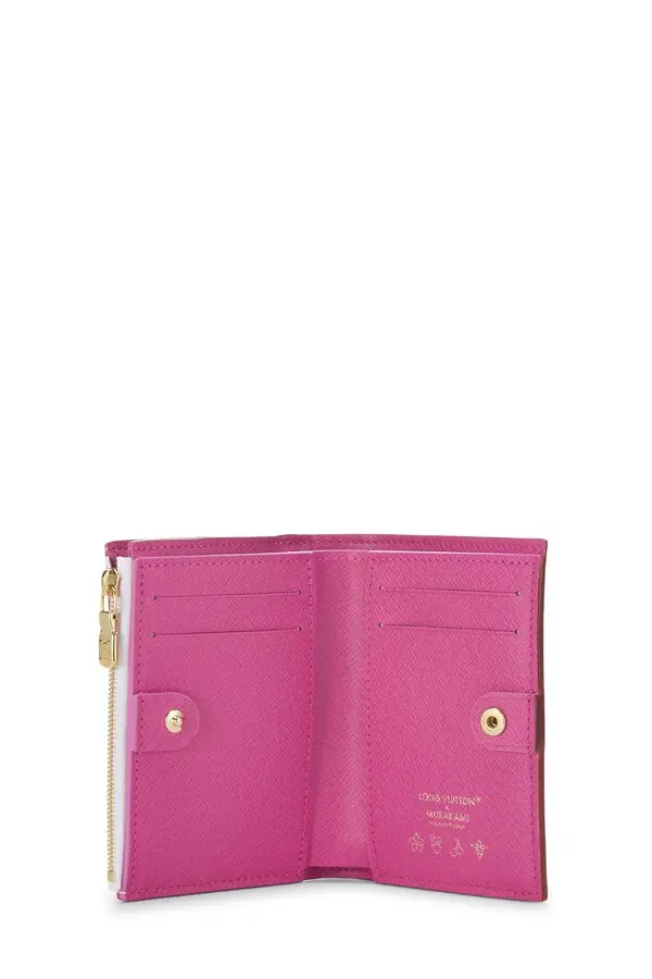 LOUIS VUITTON Takashi Murakami X Monogram Multicolore Lisa Wallet