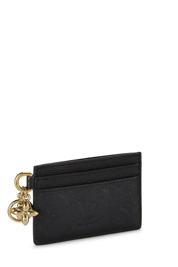 LOUIS VUITTON Monogram Empreinte Charms Card Holder