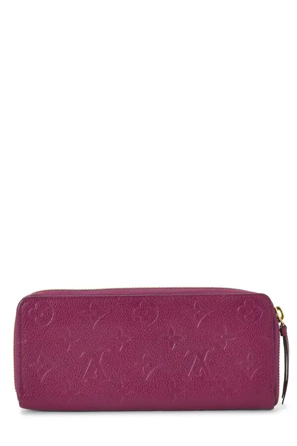 LOUIS VUITTON Aurore Empreinte Clemence Wallet