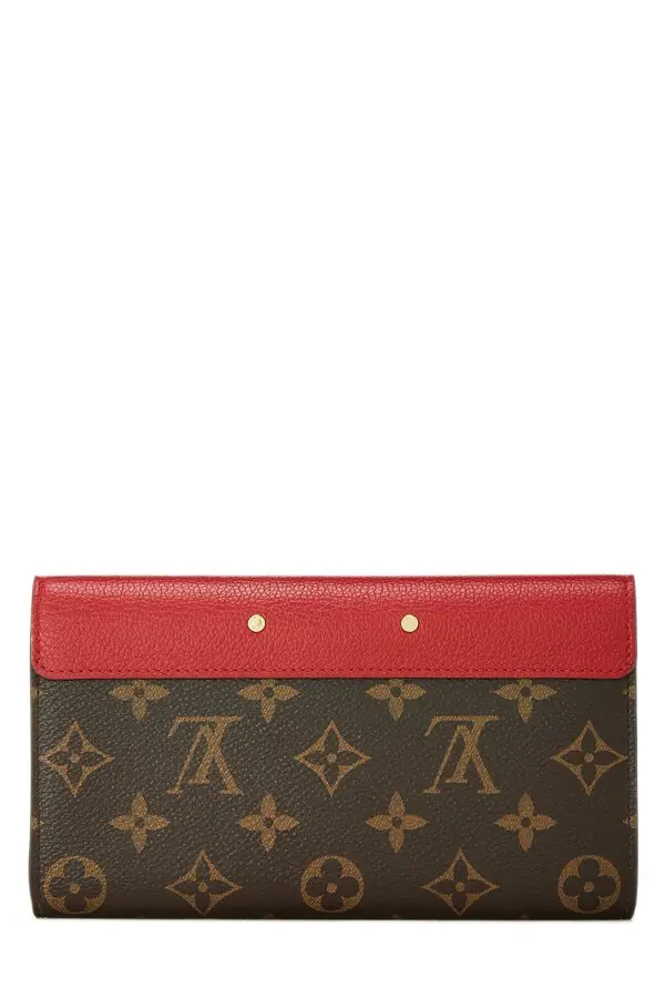 LOUIS VUITTON Monogram Canvas Pallas Wallet