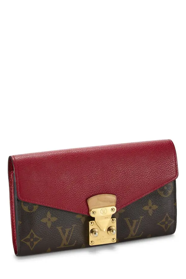 LOUIS VUITTON Monogram Canvas Pallas Wallet