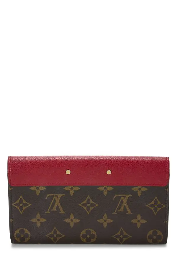 LOUIS VUITTON Monogram Canvas Pallas Wallet