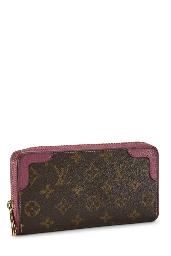 LOUIS VUITTON Monogram Canvas Retiro Zippy Continental Wallet