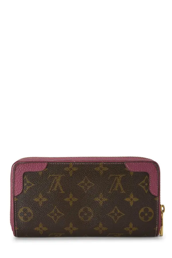 LOUIS VUITTON Monogram Canvas Retiro Zippy Continental Wallet