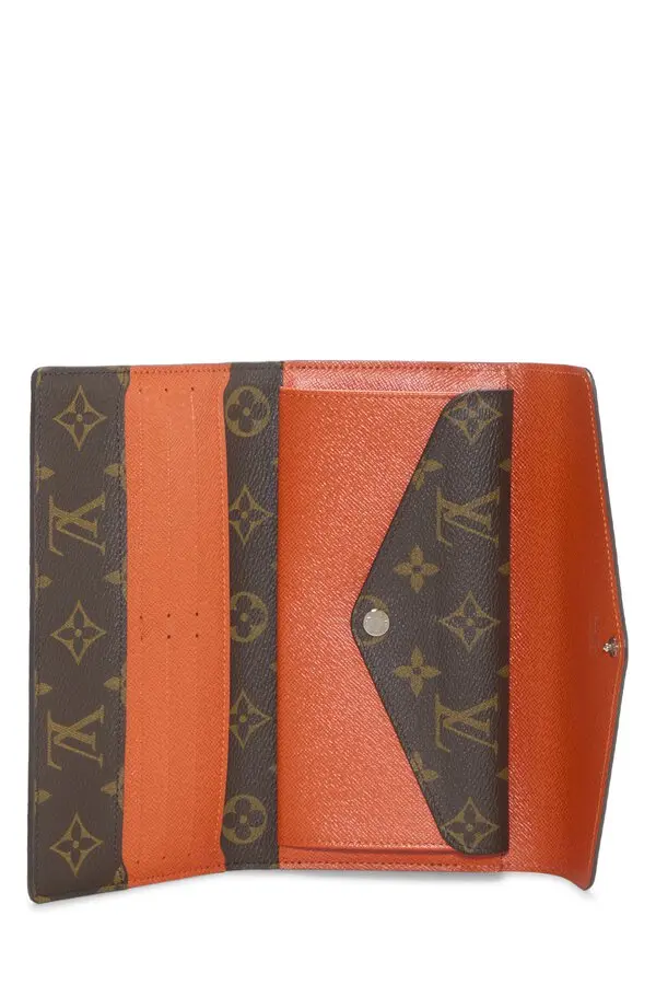 LOUIS VUITTON Epi & Monogram Canvas Marie-lou Long Wallet