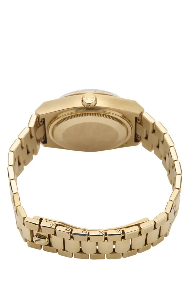 Rolex 18k Oyster Quartz Day-date President Watch