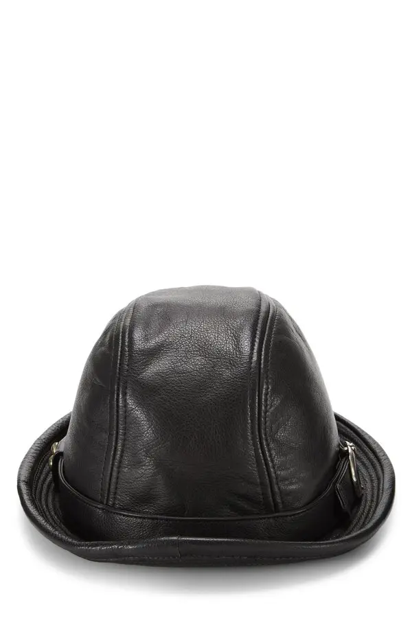Chrome Hearts Leather Fedora