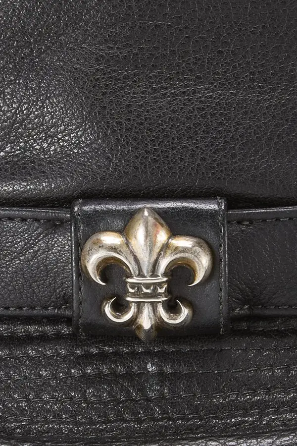 Chrome Hearts Leather Fedora