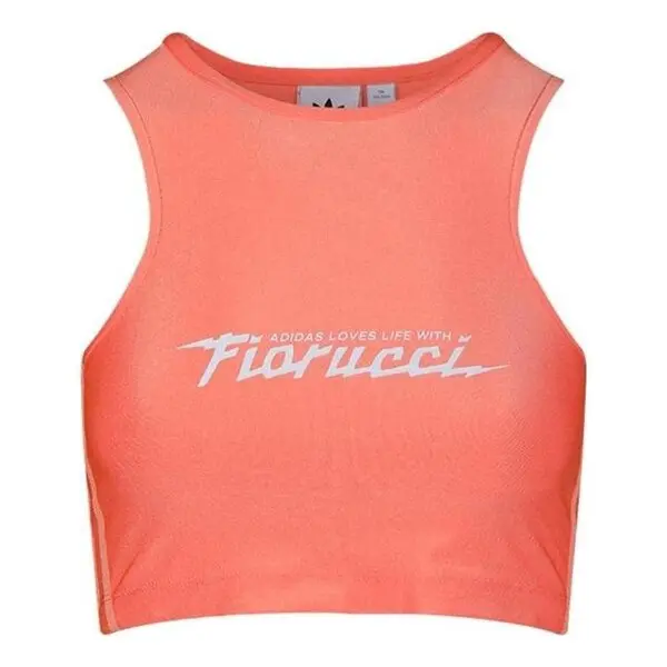 Adidas Fiorucci Crop Top Asia Sizing - Orange