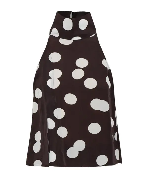 IRO PARIS Sleeveless Top - Brown