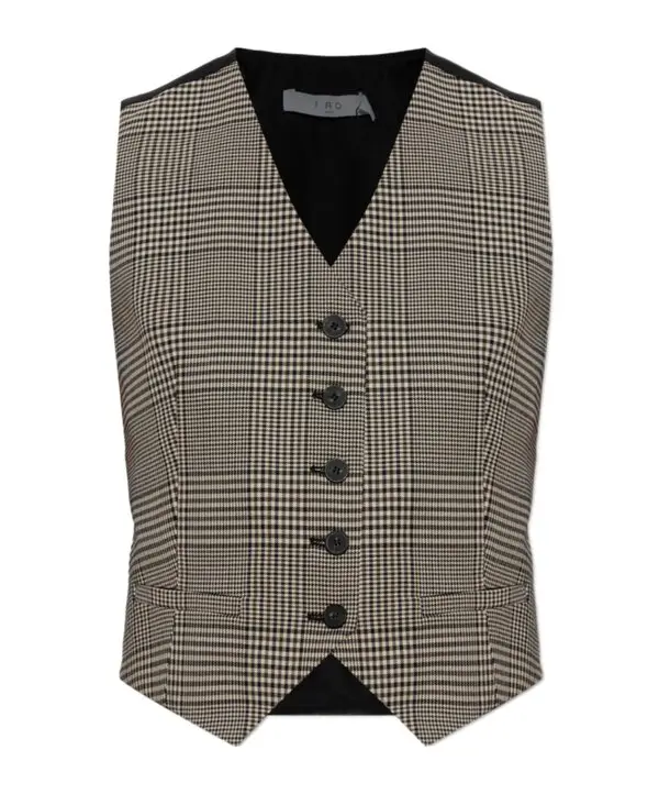 IRO PARIS V-neck Vest - Brown