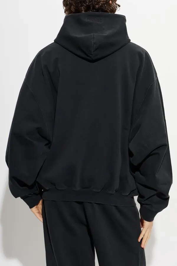 Vetements Long-sleeved Zip-up Hoodie