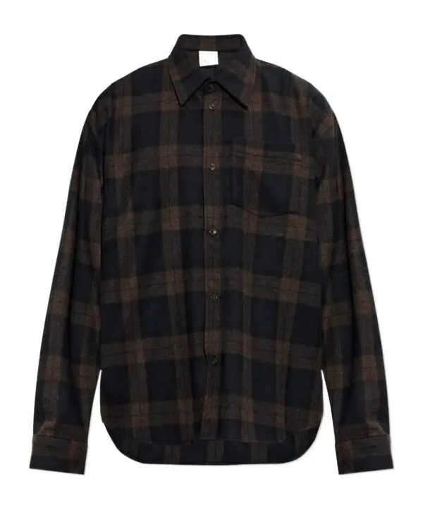 Vetements Long-sleeved Plaid Shirt