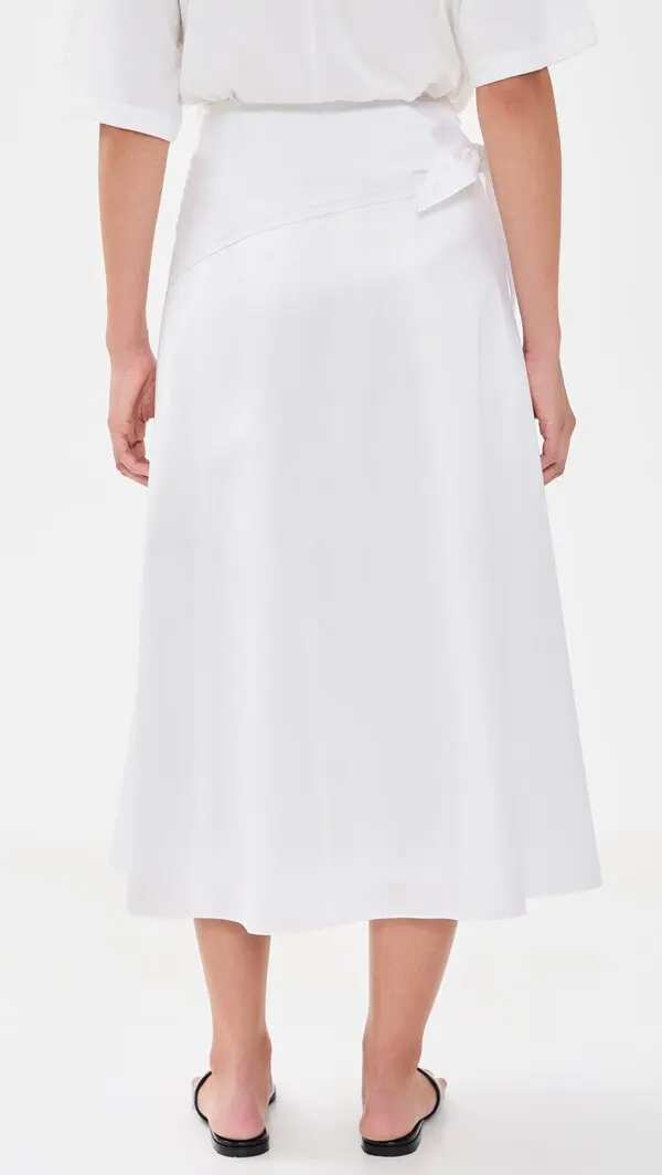Vince Scarf Tie Skirt