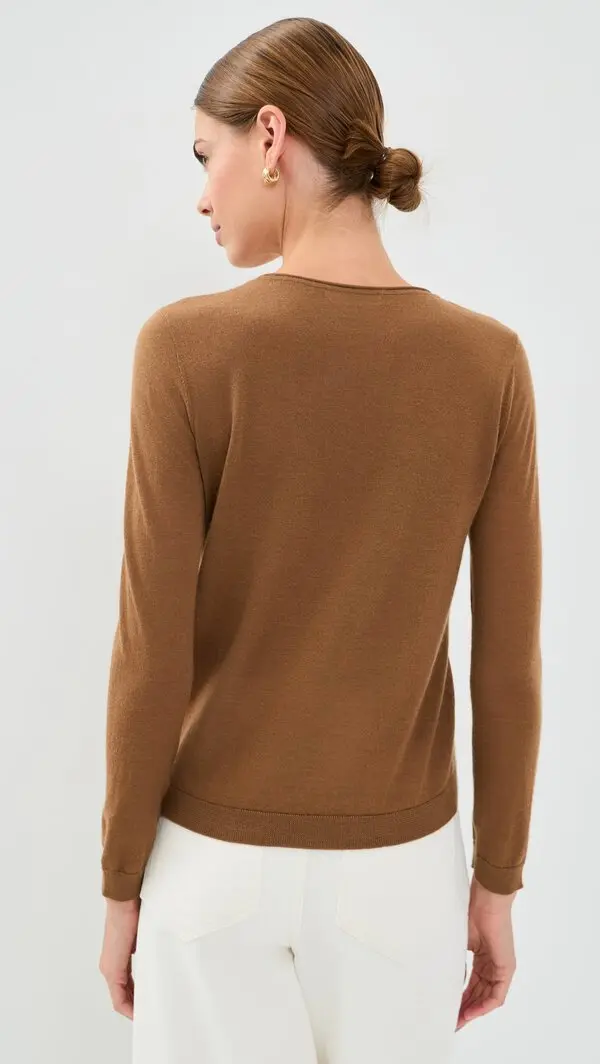 Co Rolled Cashmere Pullover