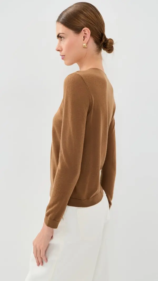 Co Rolled Cashmere Pullover