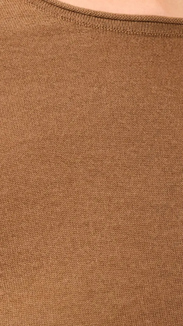 Co Rolled Cashmere Pullover