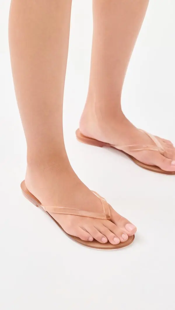 Melissa Harmonic Jelly Sandals - Clear Beige