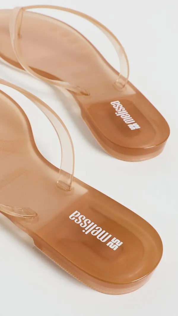Melissa Harmonic Jelly Sandals - Clear Beige