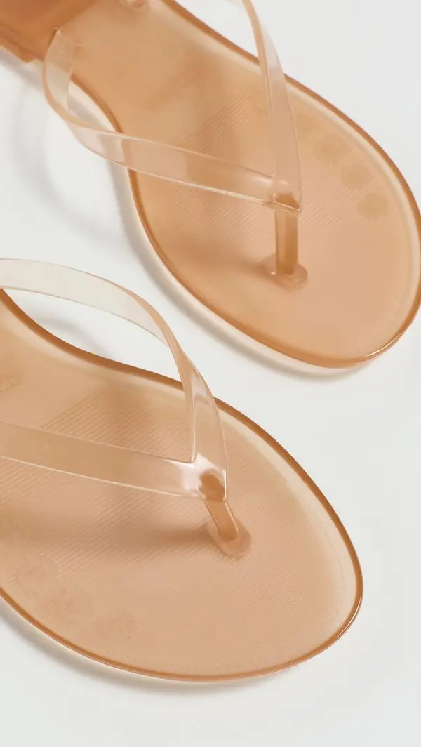 Melissa Harmonic Jelly Sandals - Clear Beige