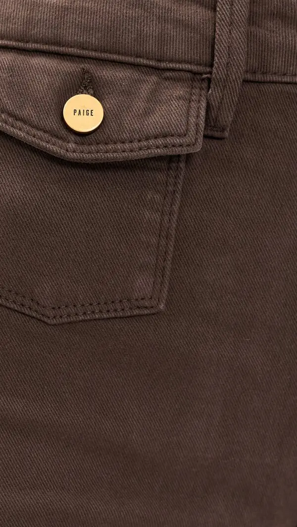 Paige Leenah Mini Patch Pockets Jeans