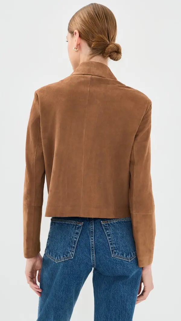 ARMA Emy Goat Suede Jacket