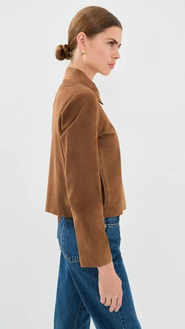 ARMA Emy Goat Suede Jacket