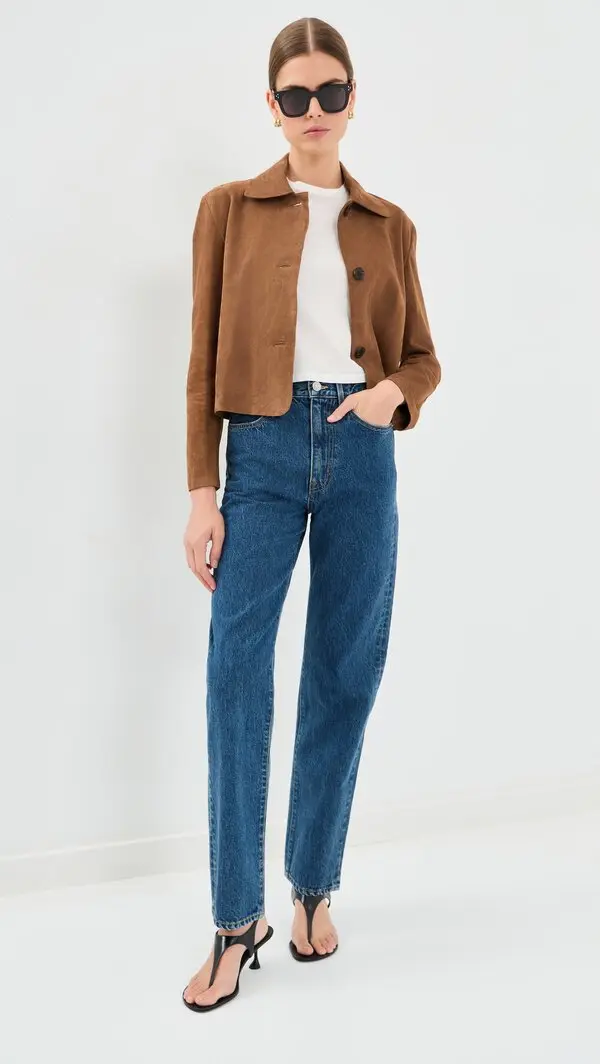 ARMA Emy Goat Suede Jacket