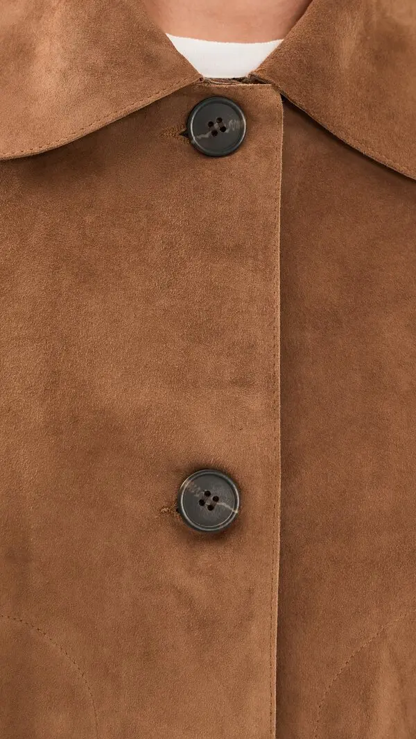 ARMA Emy Goat Suede Jacket