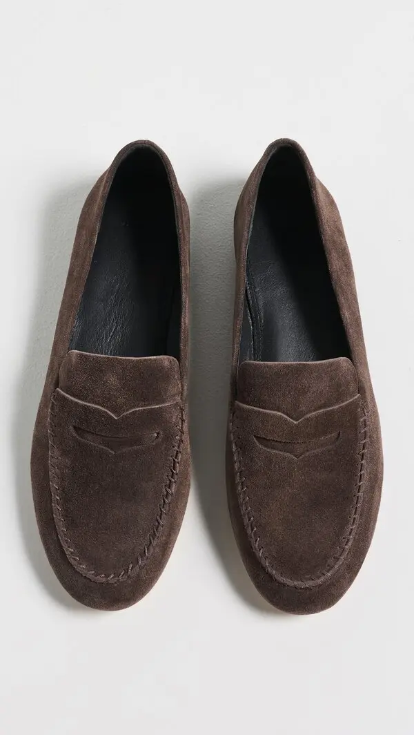 Vince Teo Suede Loafers